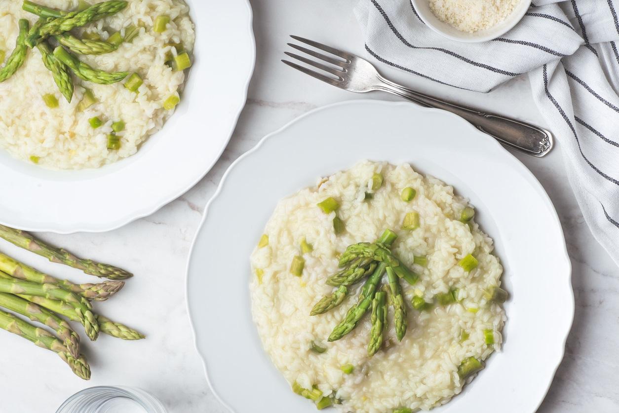 Amira Welt Magazin Risotto Mit Grünem Spargel